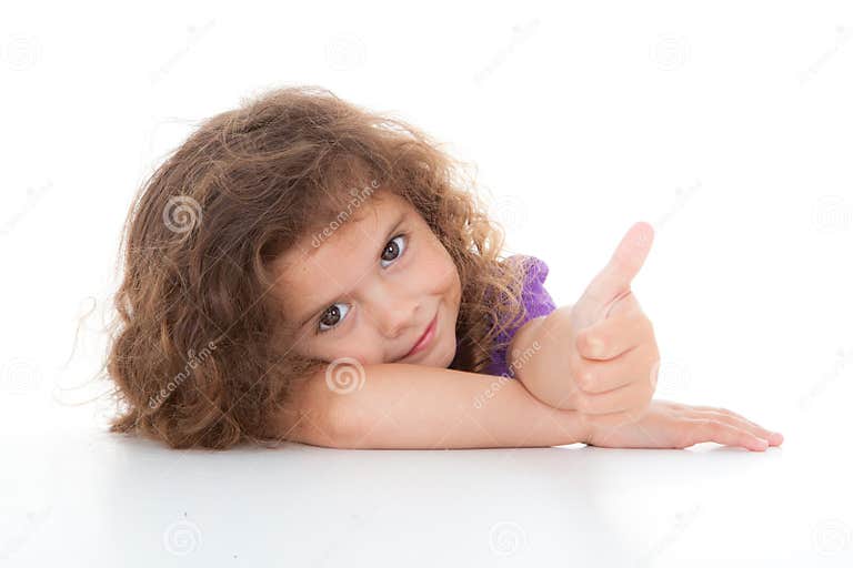 Child thumb up stock photo. Image of smiles, youth, face - 25420124