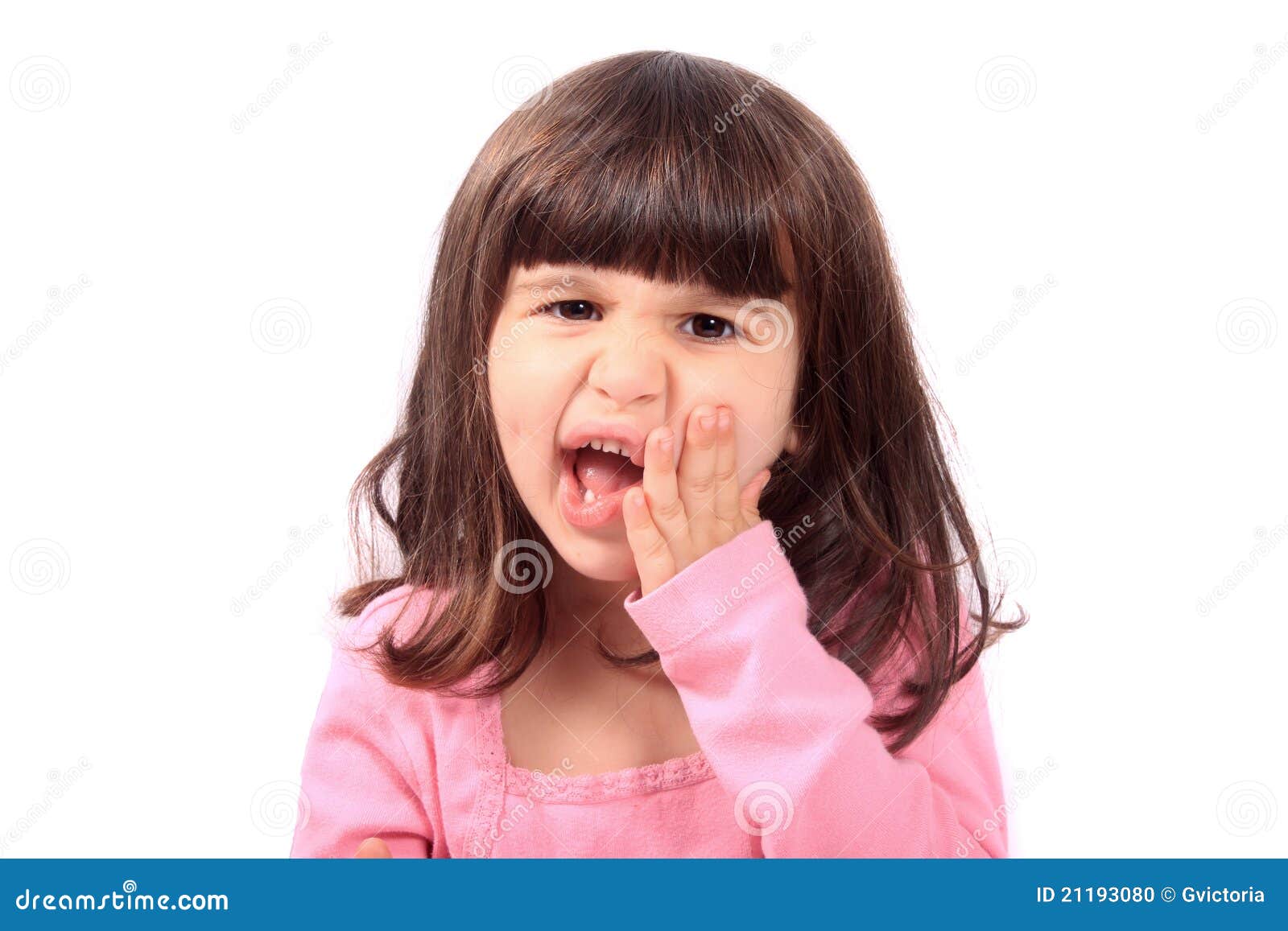 Child with toothache stock photo. Image of hurting, sick - 21193080