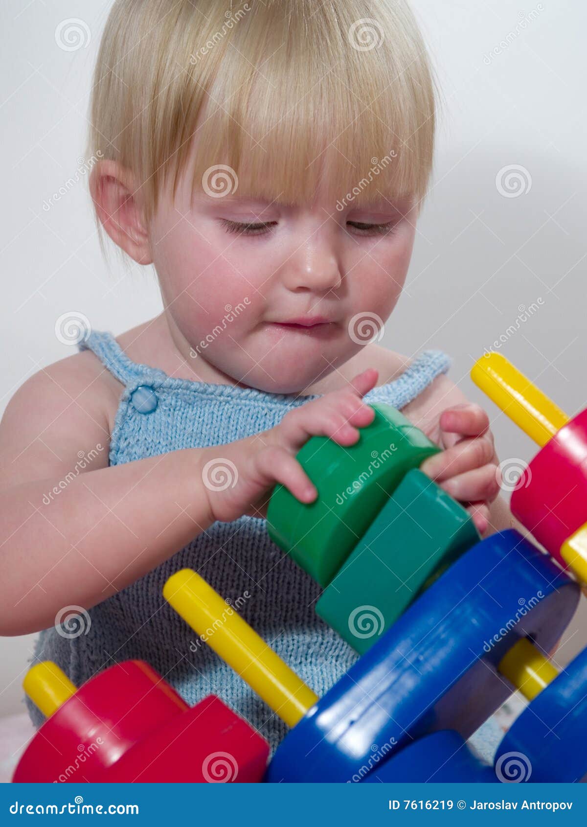 Child and toys stock image. Image of cheerful, child, babies - 7616219