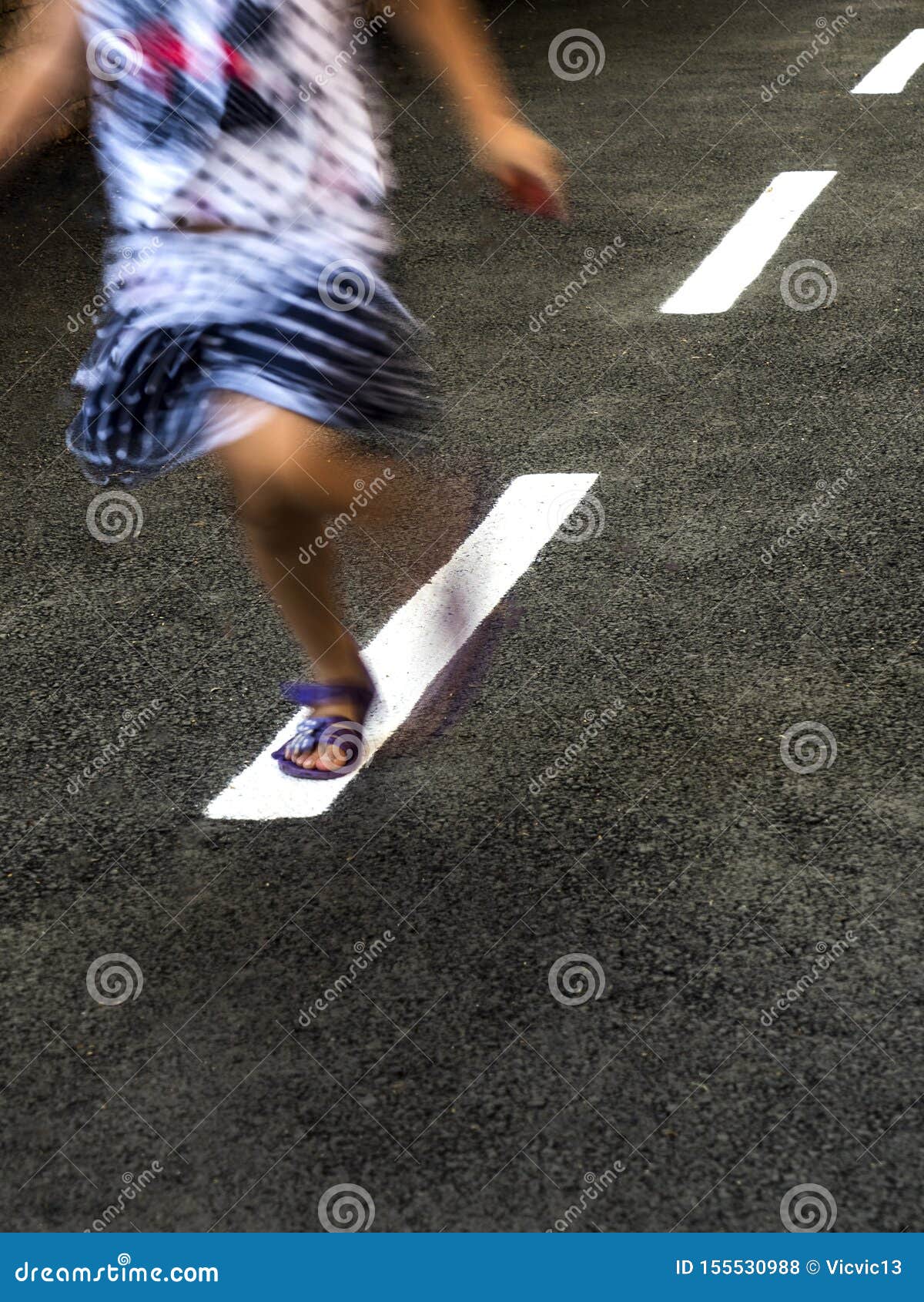 Child on the track stock photo. Image of movement, outdoor - 155530988