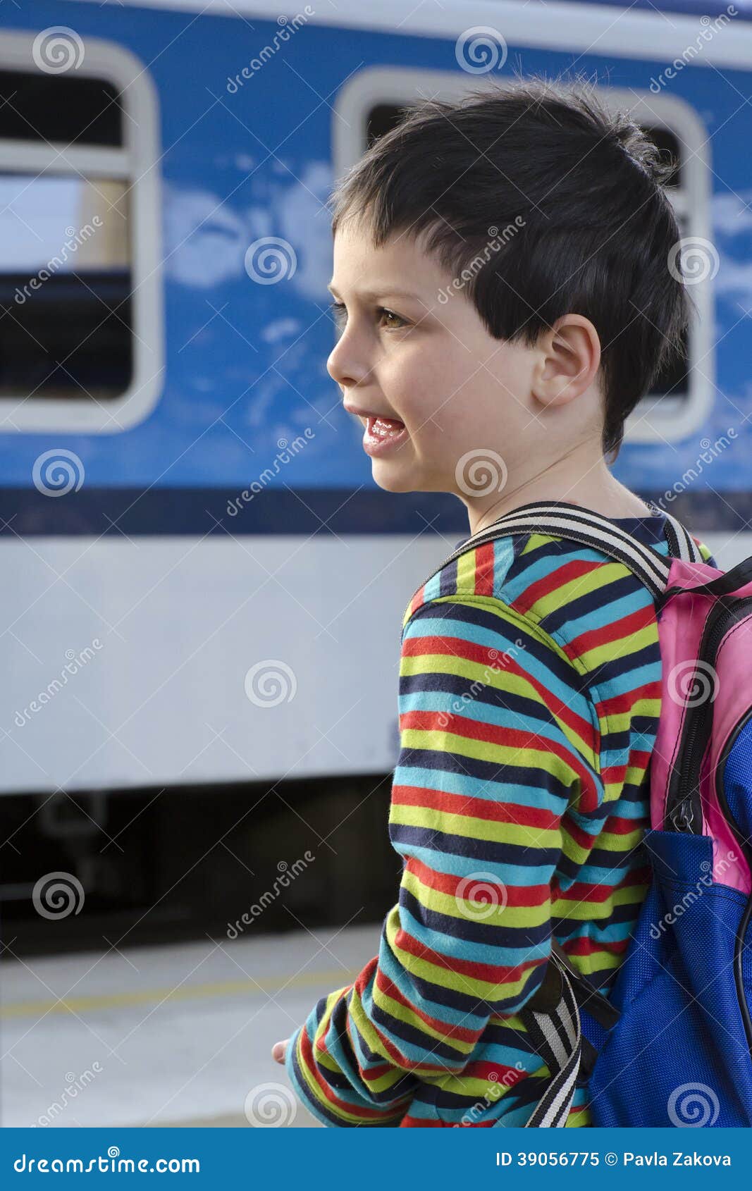 Child at train station stock image. Image of lifestyle - 39056775