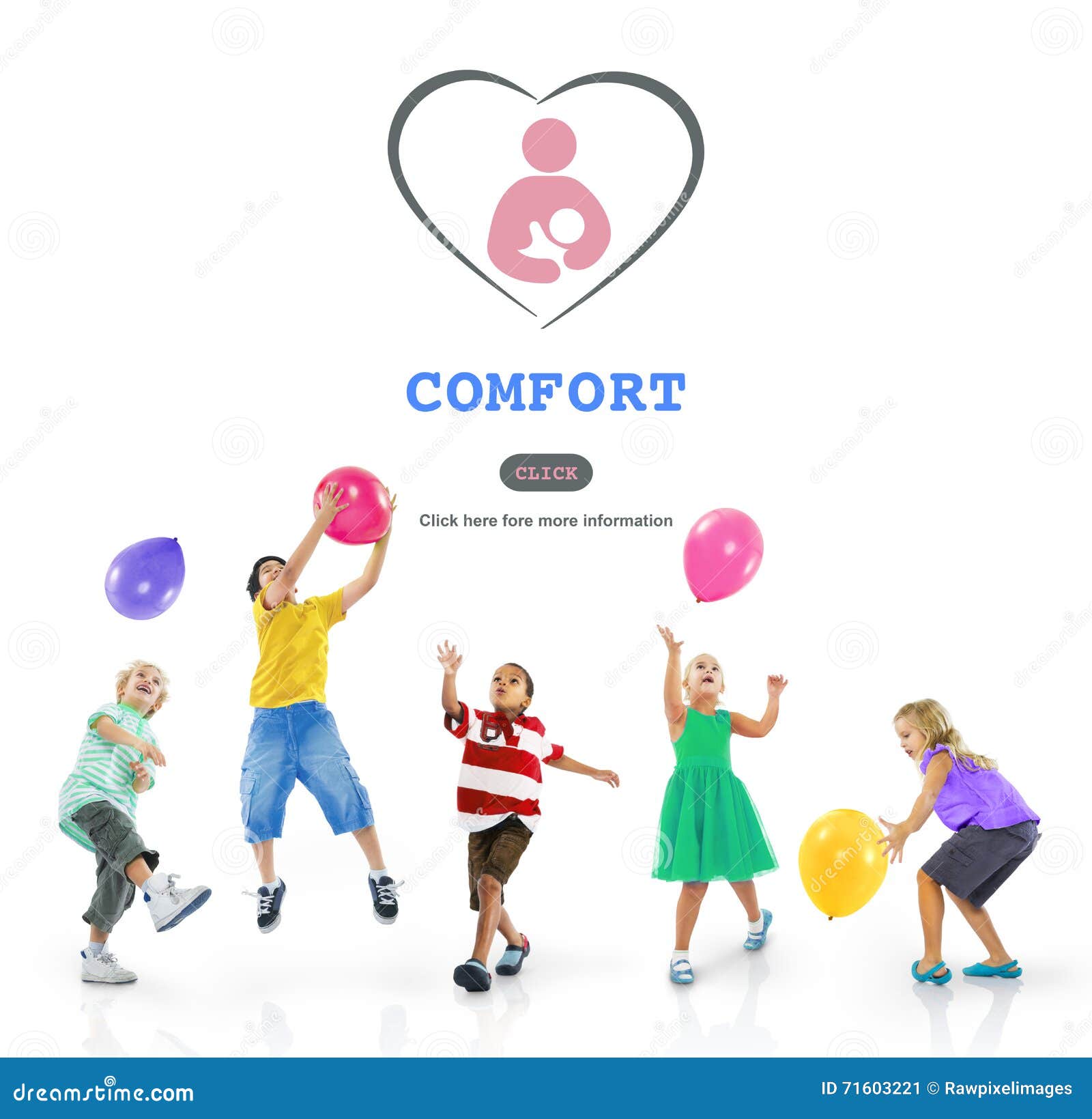 Child Training Comfort Affection Nursery Concept Stock Image - Image of ...
