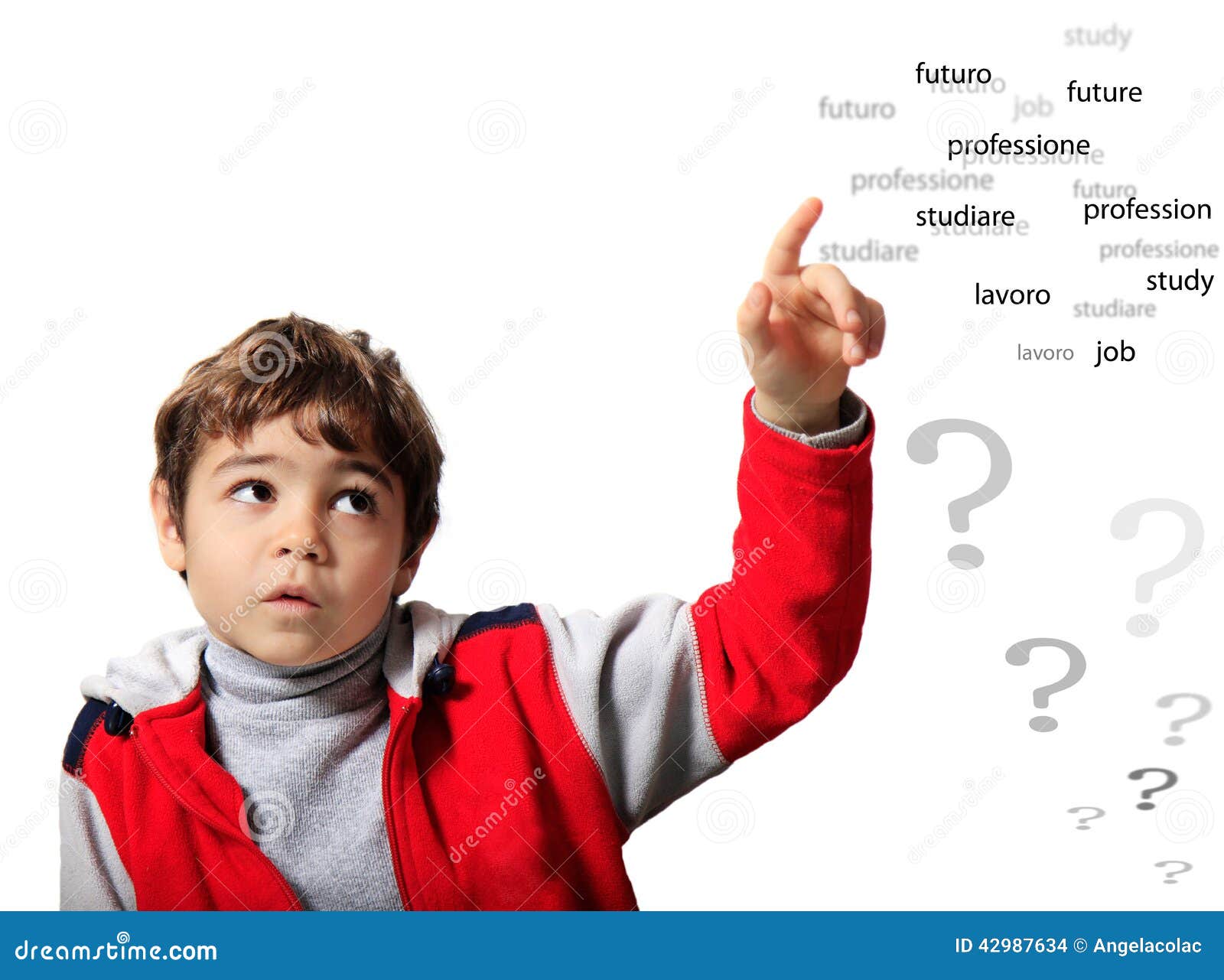 Child uncertain stock photo. Image of reliability, safe - 42987634