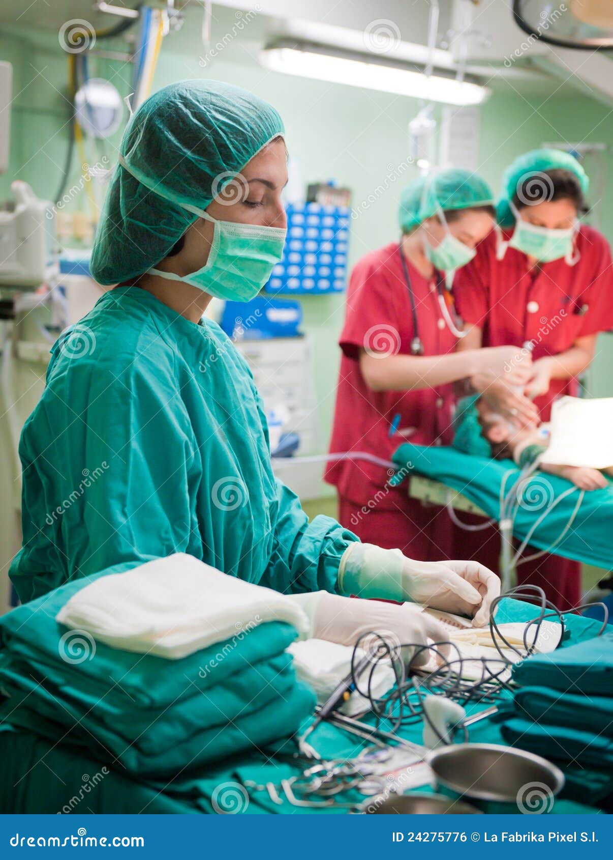 Child under surgery stock photo. Image of operating, pediatrics - 24275776