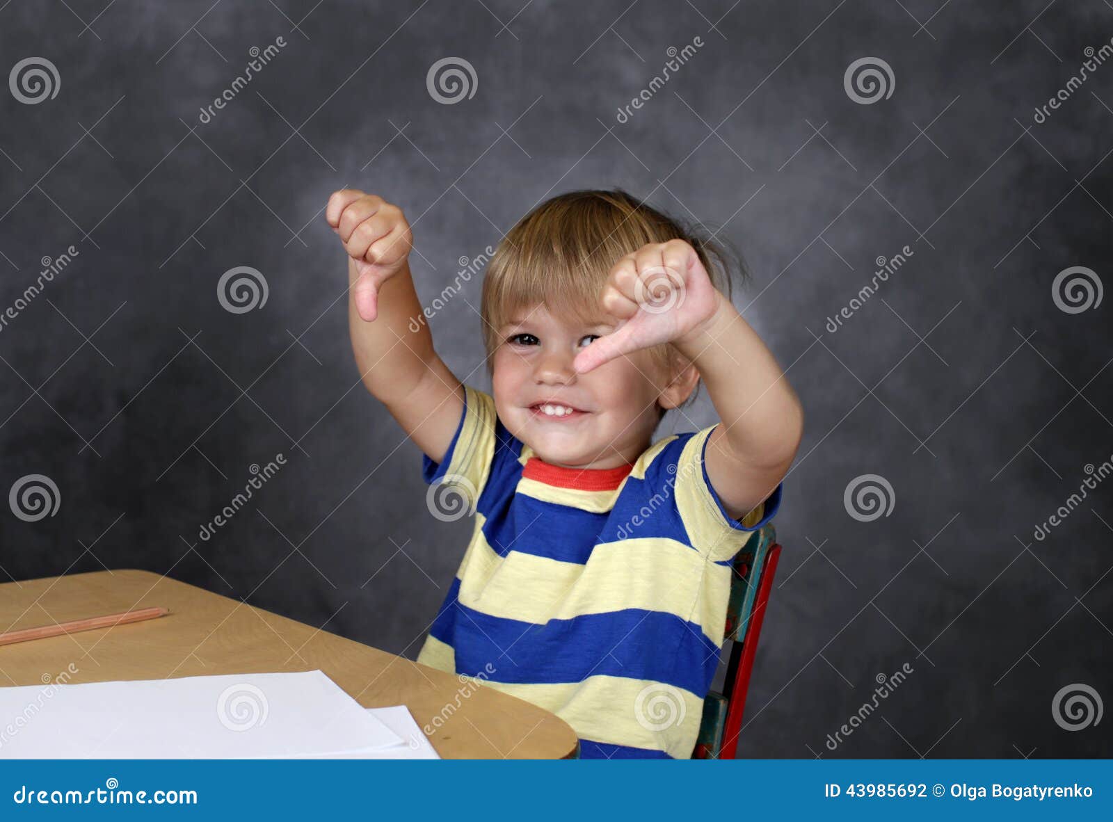 Child Unhappy about School stock photo. Image of class - 43985692