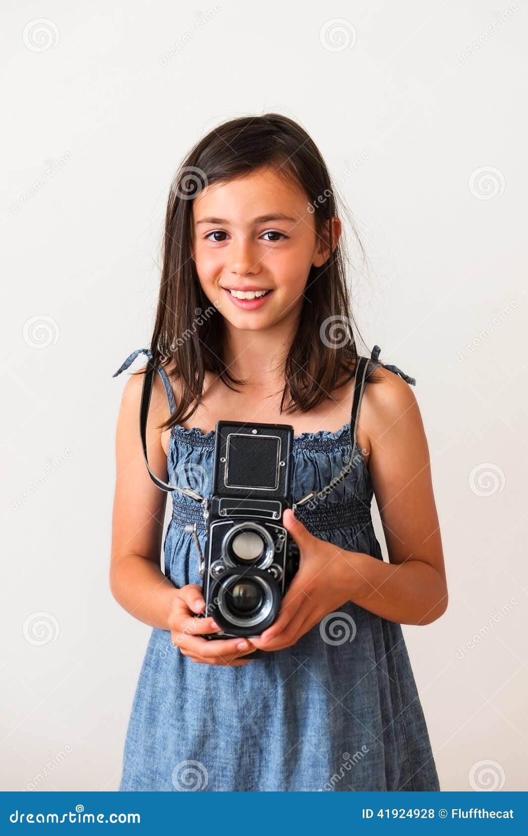 Child using camera stock photo. Image of business, dress - 41924928