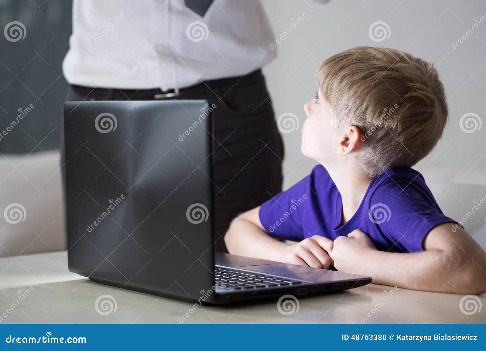 Child Using Computer Mouse Stock Photography | CartoonDealer.com #10685084