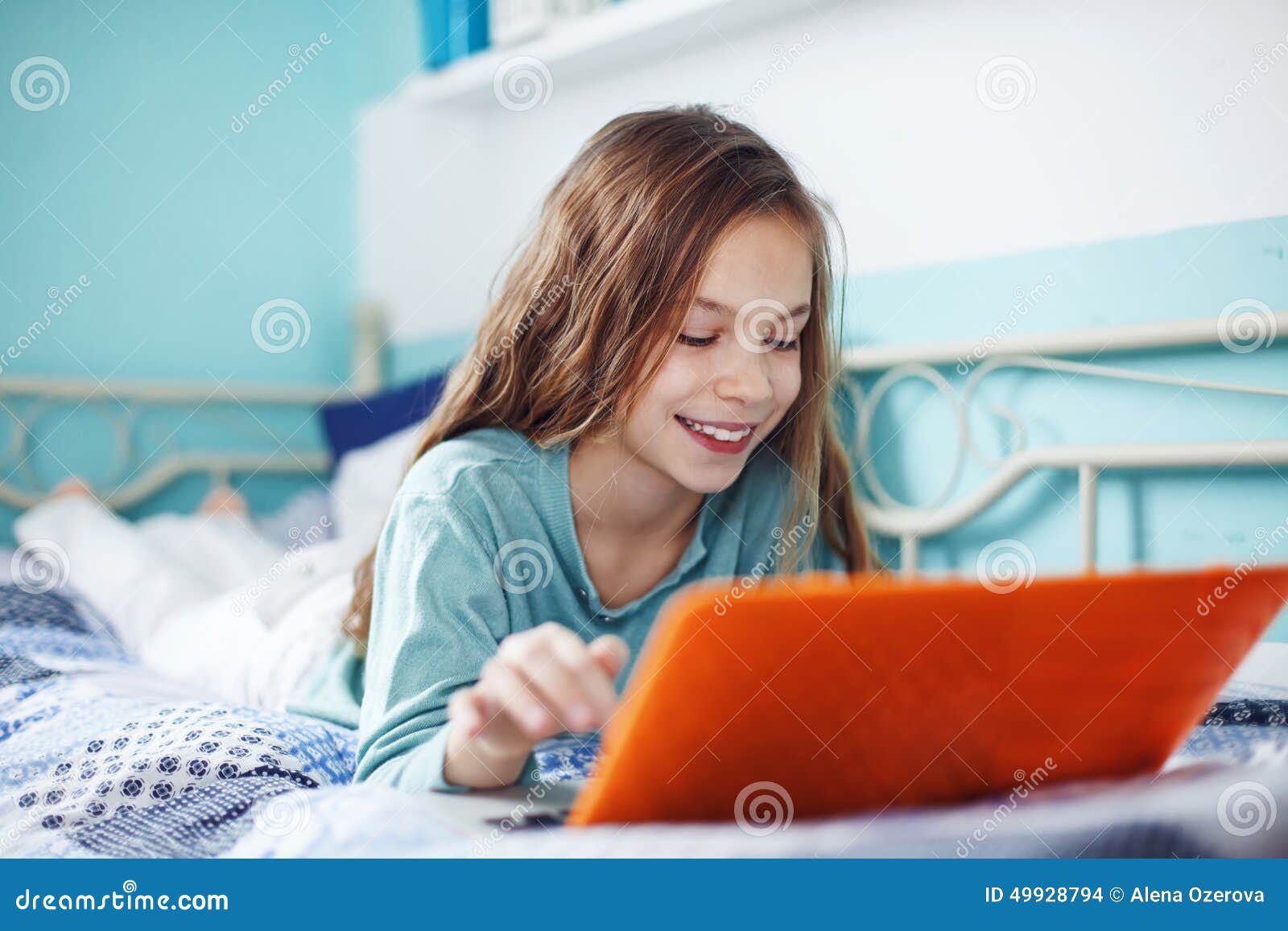 Child using laptop stock photo. Image of communication - 49928794