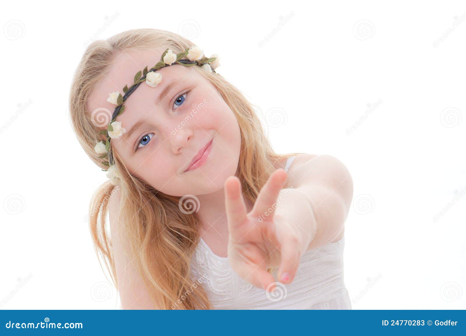Child v sign stock image. Image of girl, hand, girls - 24770283