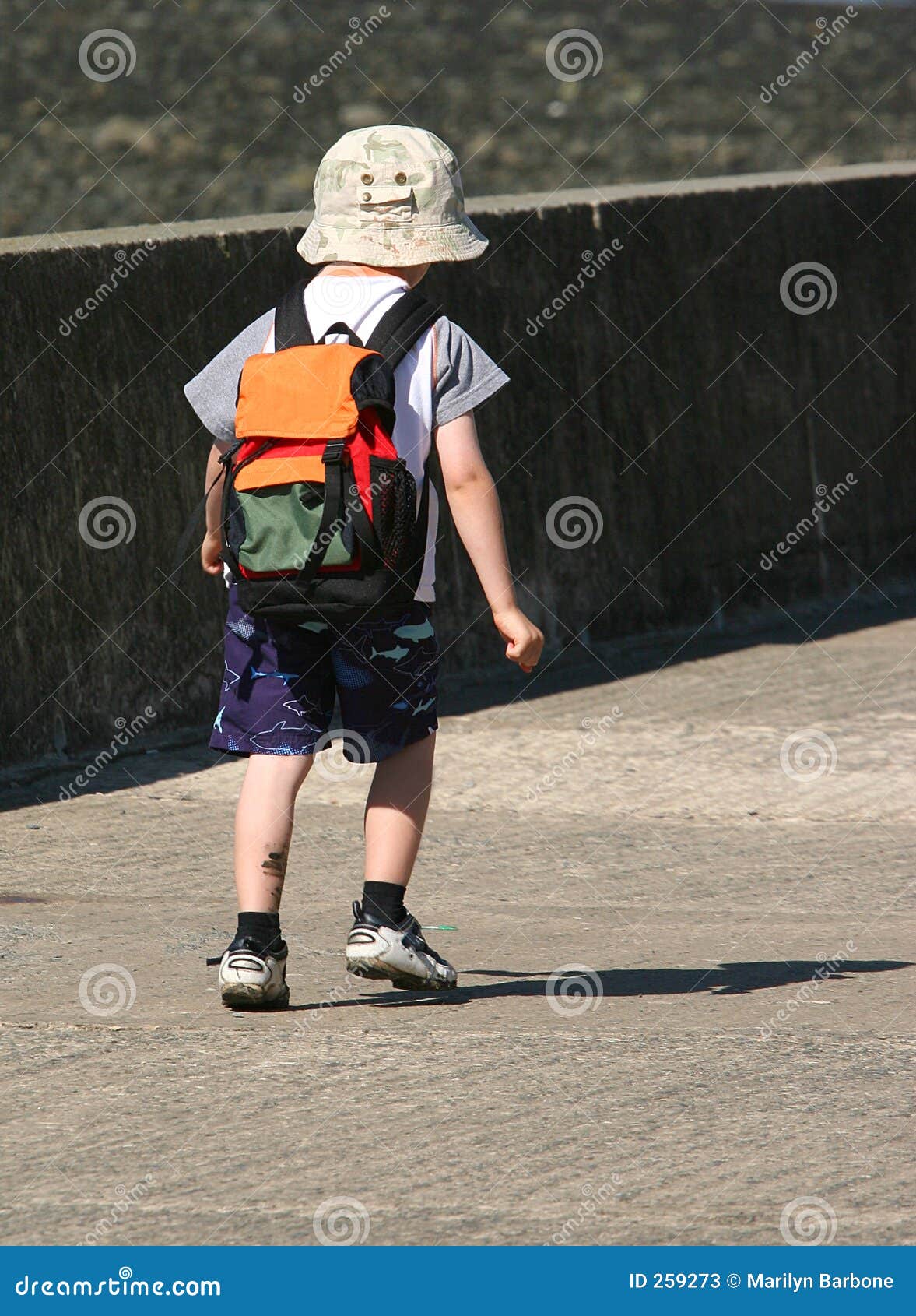 Old Man Walking Alone In The Park. Royalty-Free Stock Photography ...