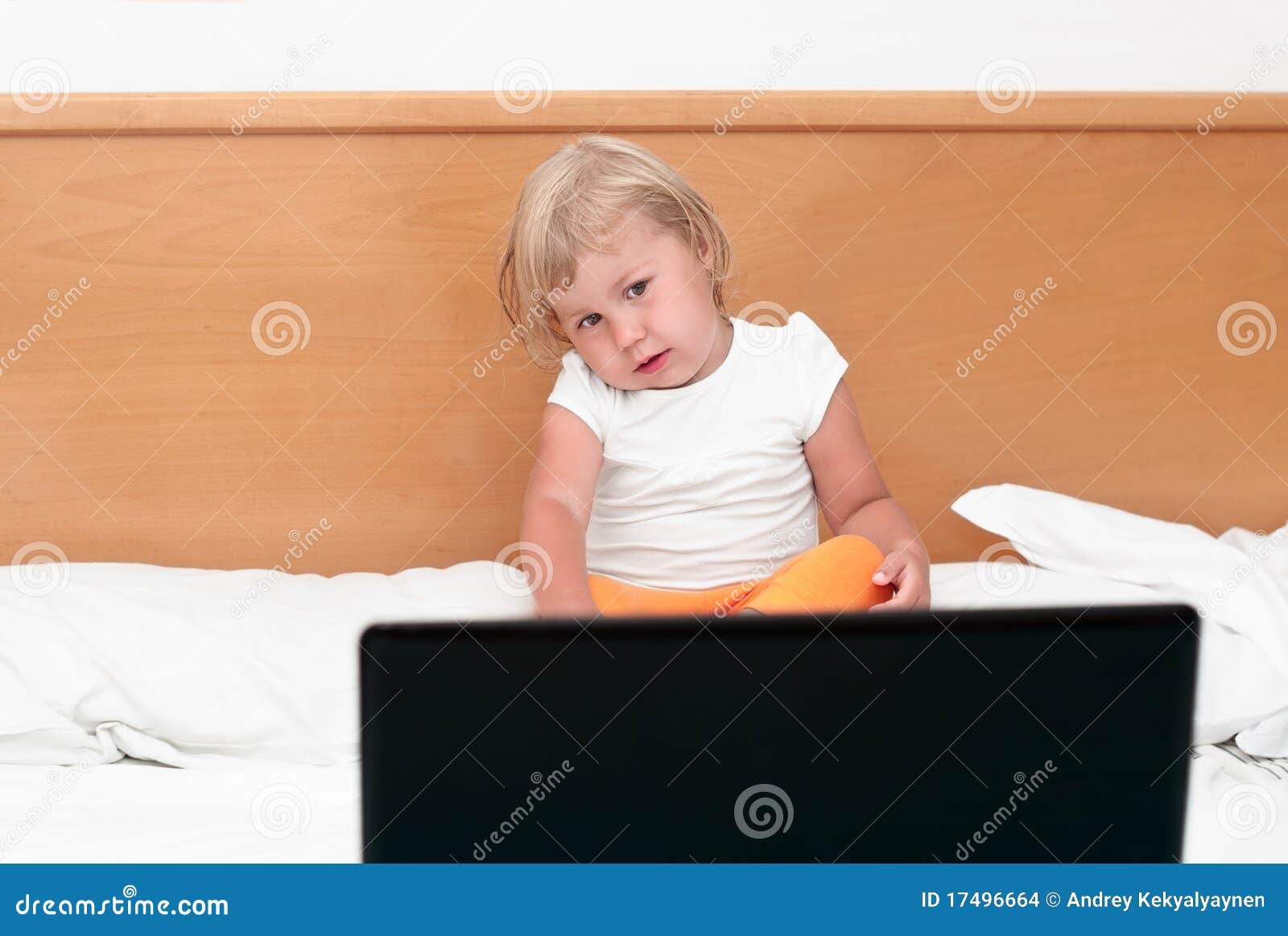 Child watching at screen stock photo. Image of caucasian - 17496664
