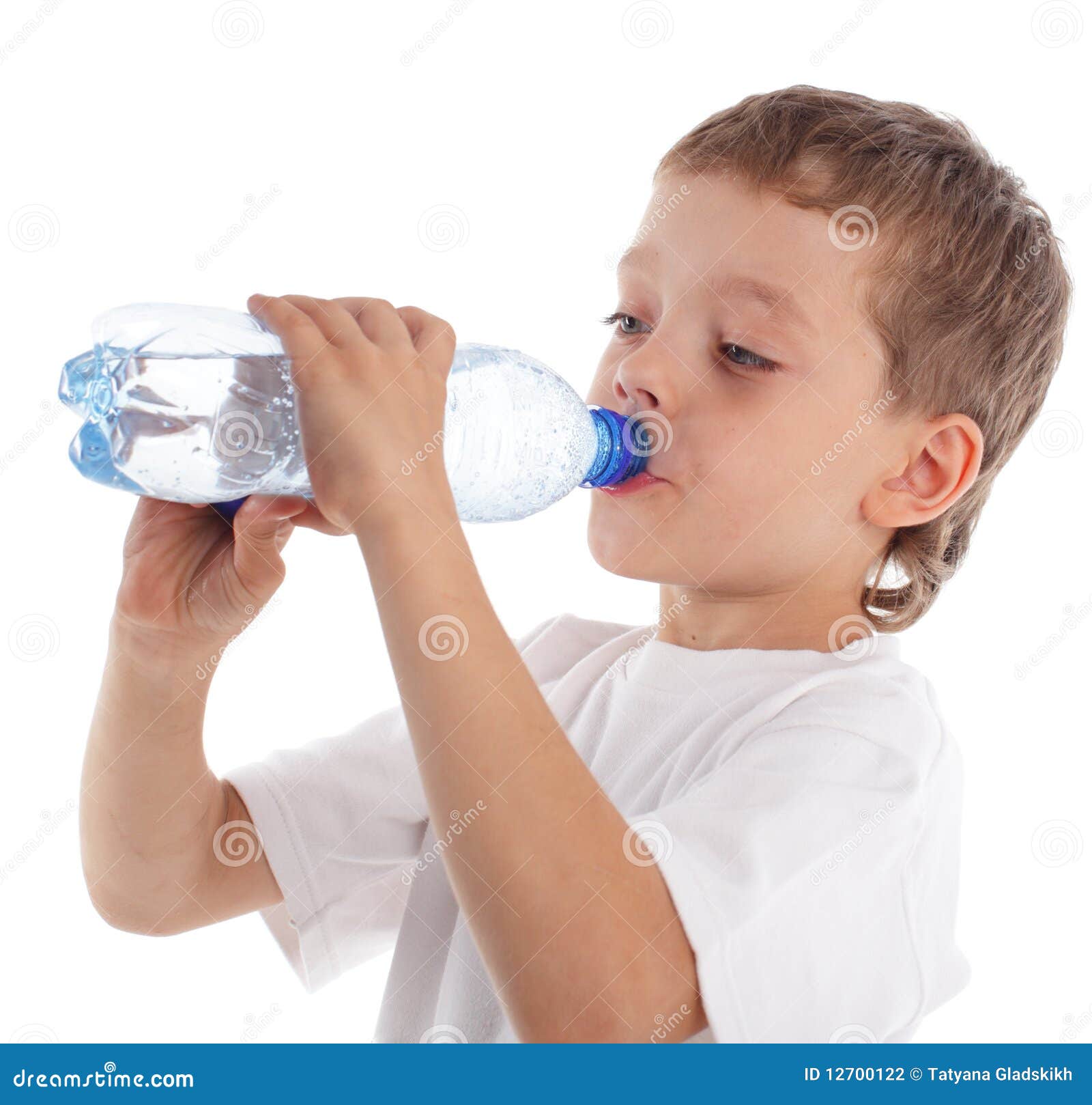 Child with a water bottle stock photo. Image of childhood - 12700122