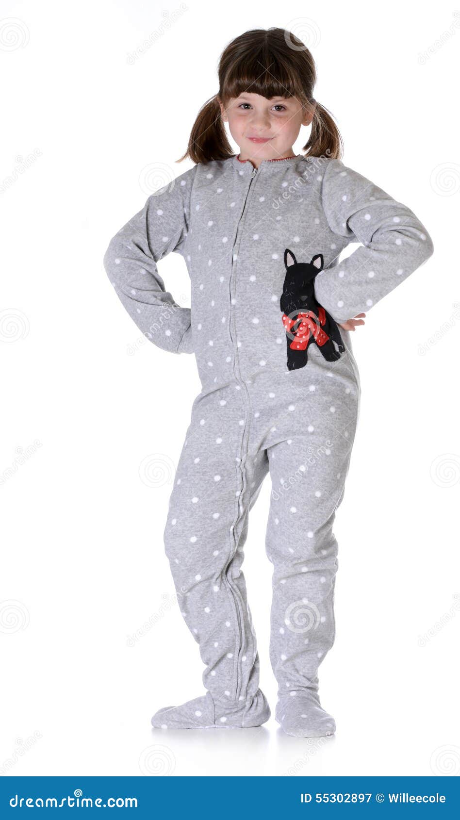 Child wearing pajamas stock image. Image of pyjama, nighttime - 55302897