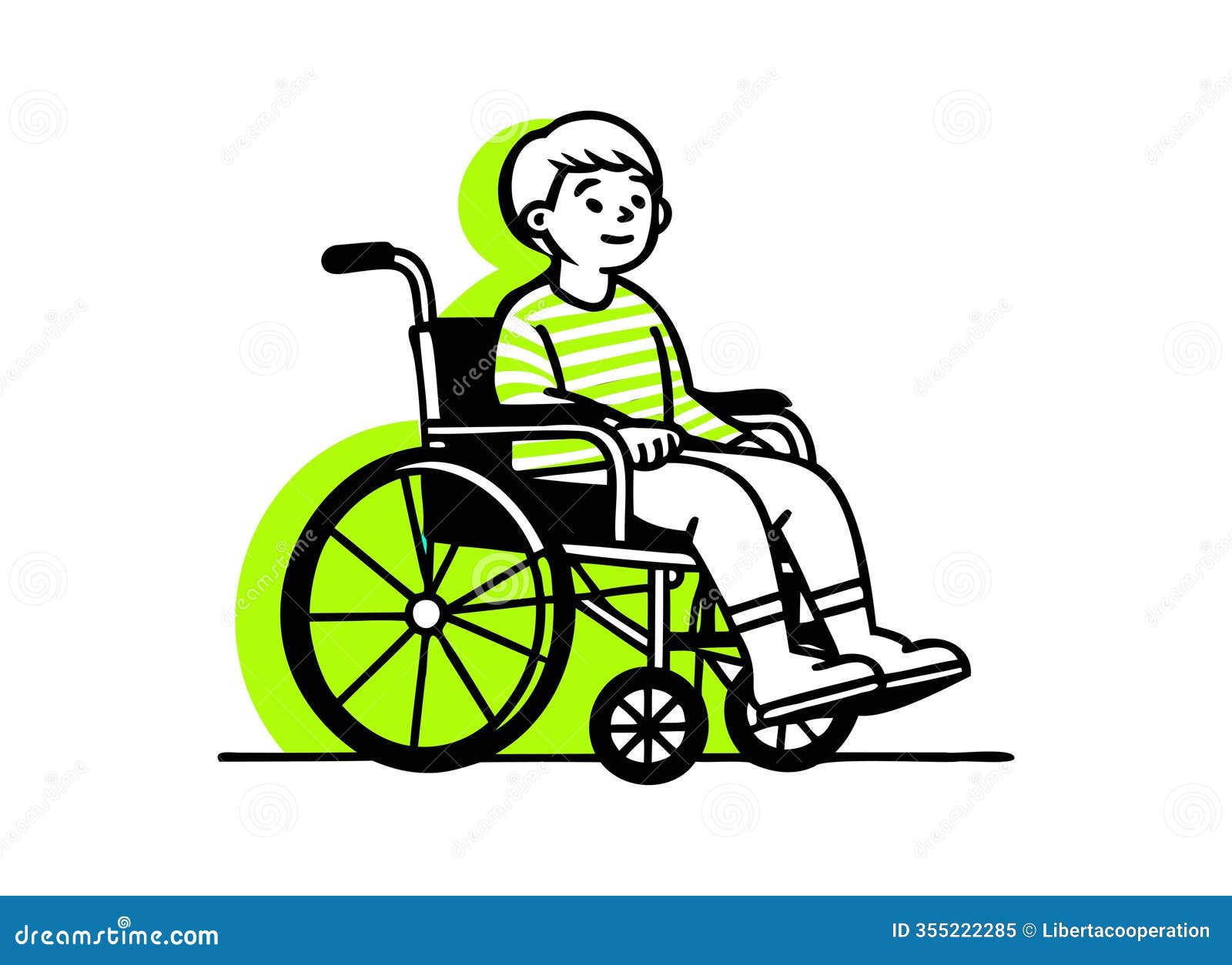 Child in Wheelchair Illustration - Inclusive Design for Accessibility ...