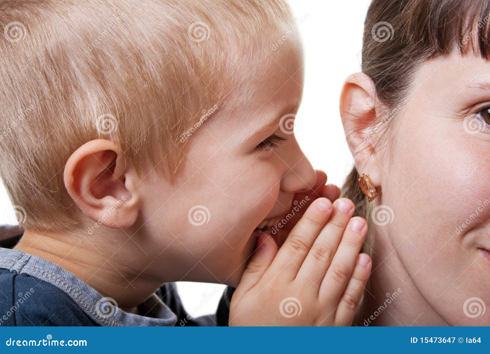 Child whispering stock image. Image of little, love, discussion - 15473647