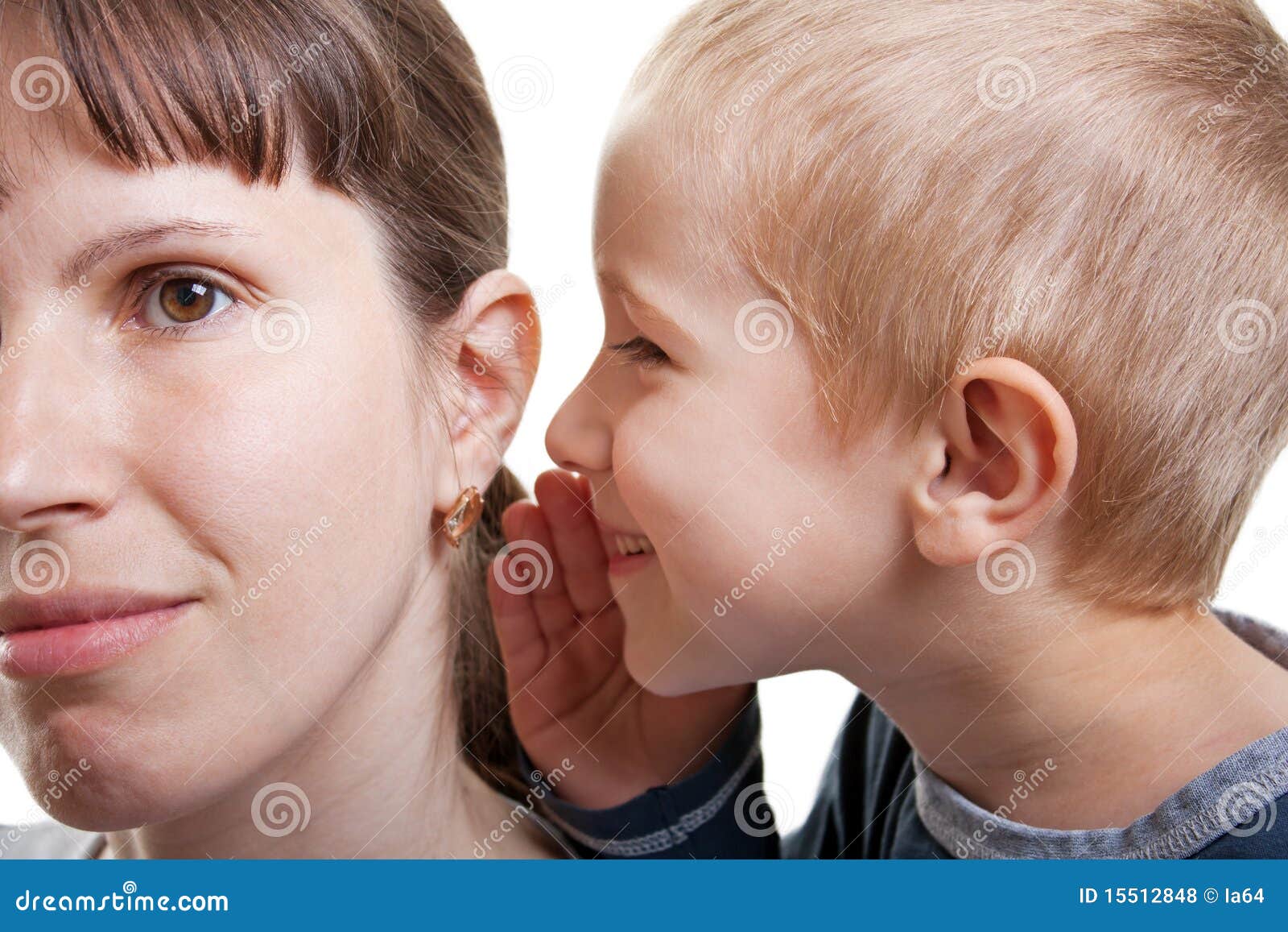 Child whispering stock photo. Image of friendship, communication - 15512848