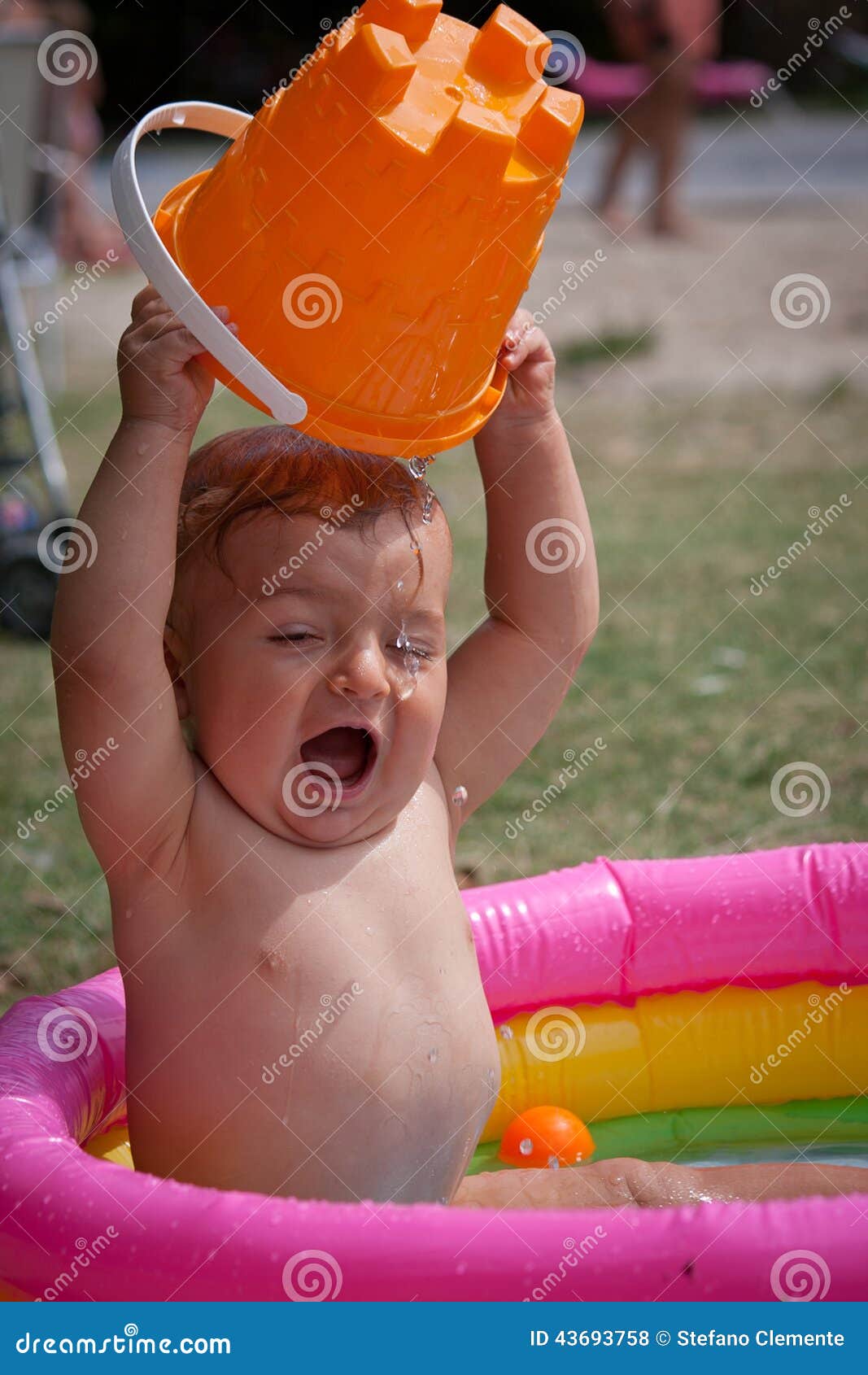 Child who wets stock photo. Image of baby, bath, colorful - 43693758