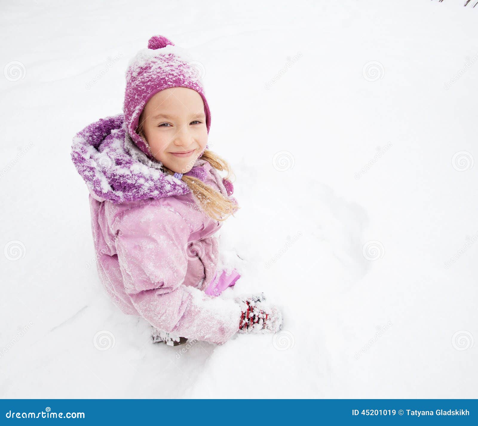 Child in winter stock image. Image of nature, healthy - 45201019