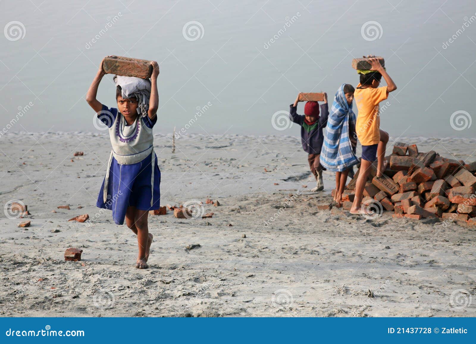 Child workers editorial stock photo. Image of asia, person - 21437728