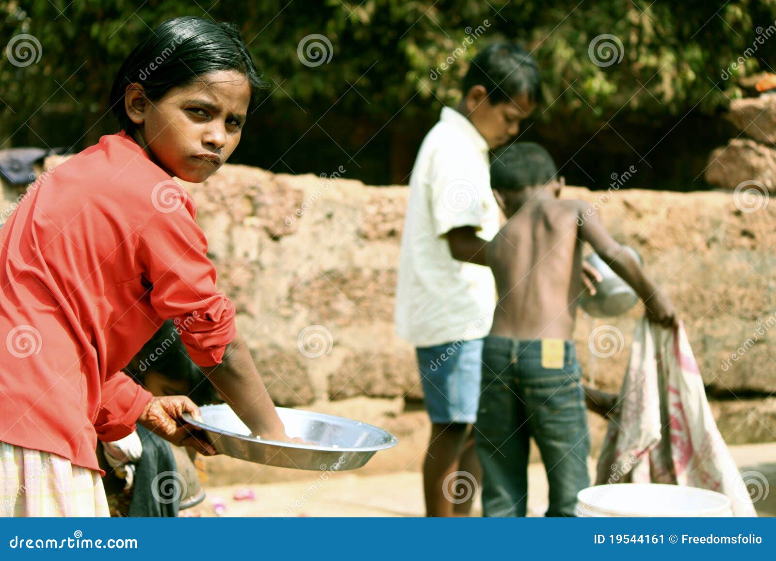 Child Workers in Orphanage of India Editorial Photo - Image of clothes ...