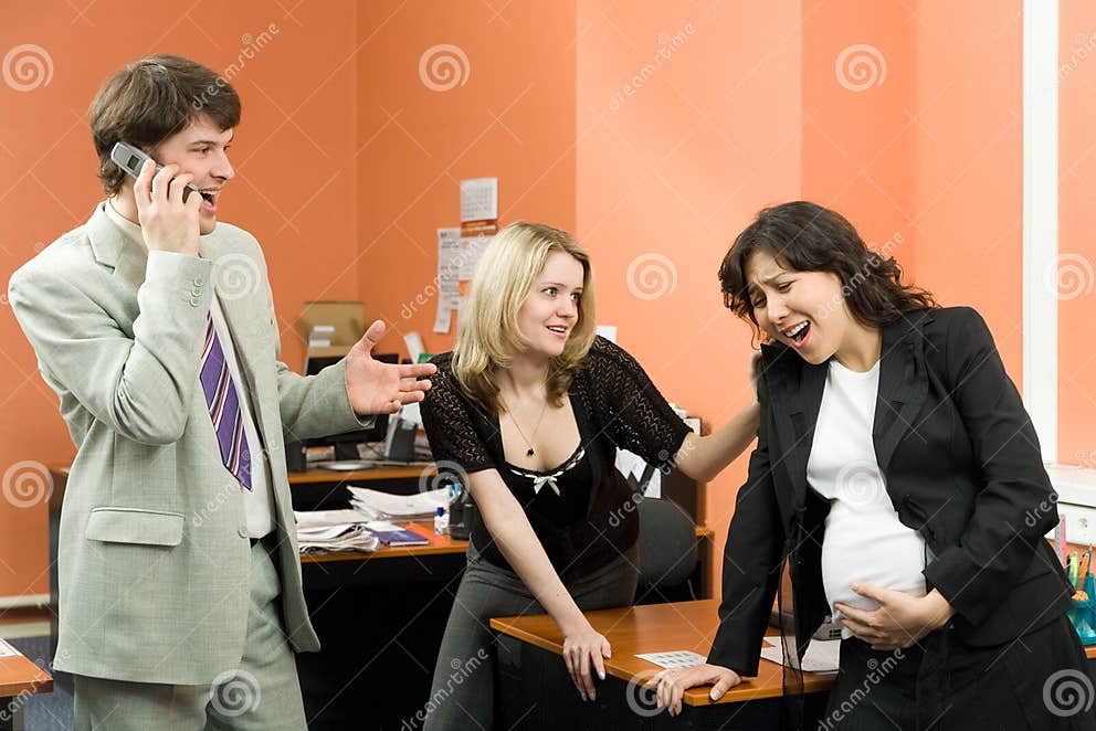 Childbirth at work stock photo. Image of mother, confinement - 2190676