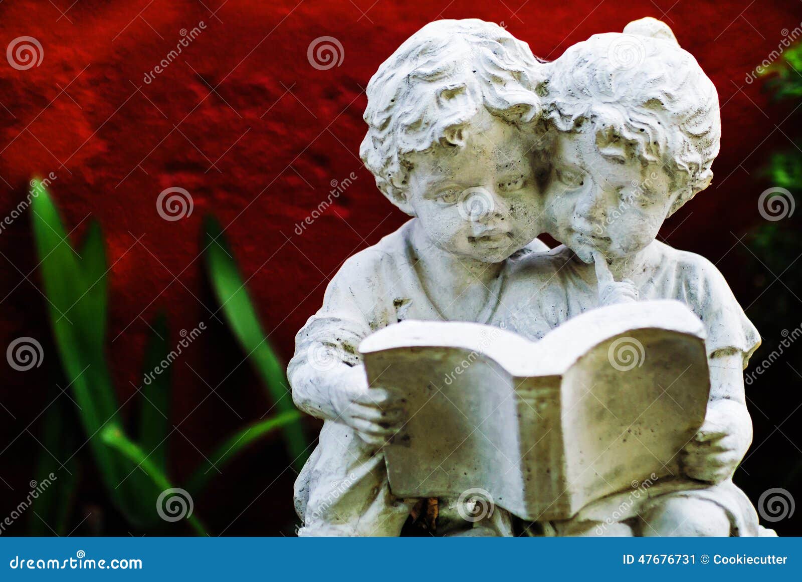 Childen Stone reader stock image. Image of media, ideas - 47676731