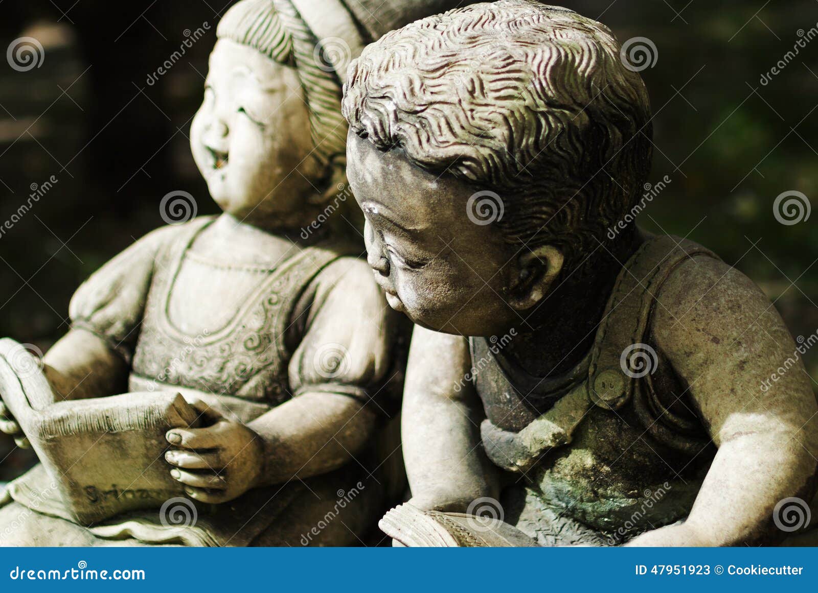 Childen Stone reader stock image. Image of media, holding - 47951923