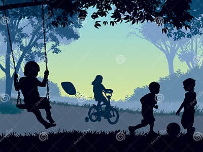 Childhood stock vector. Illustration of autumn, beauty - 10651561