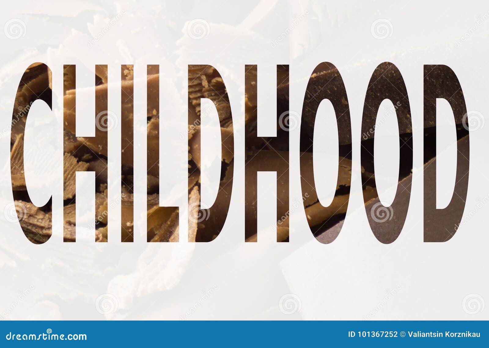 Childhood in the symbol stock photo. Image of person - 101367252