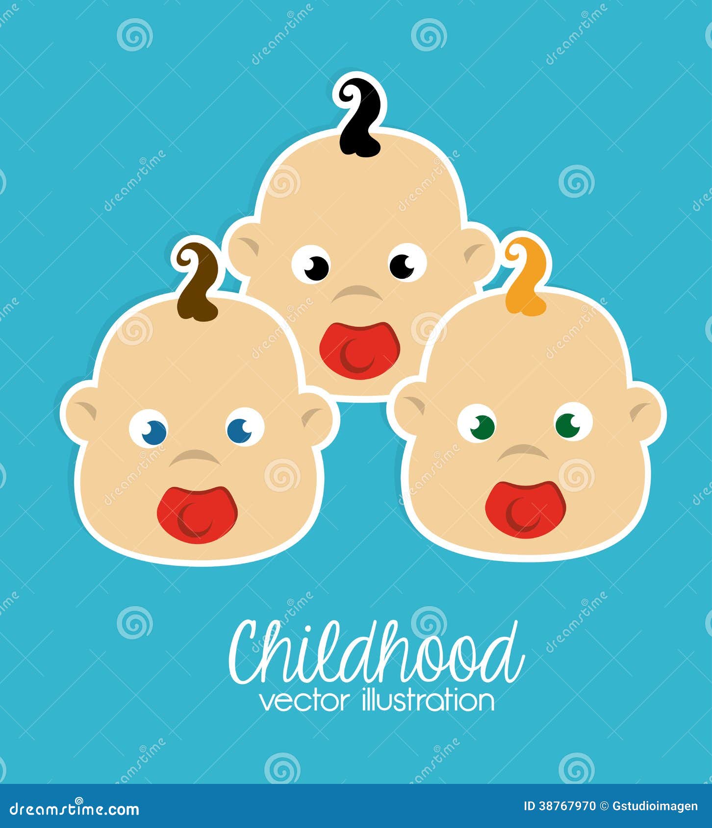 Childhood design stock vector. Illustration of baby, small - 38767970