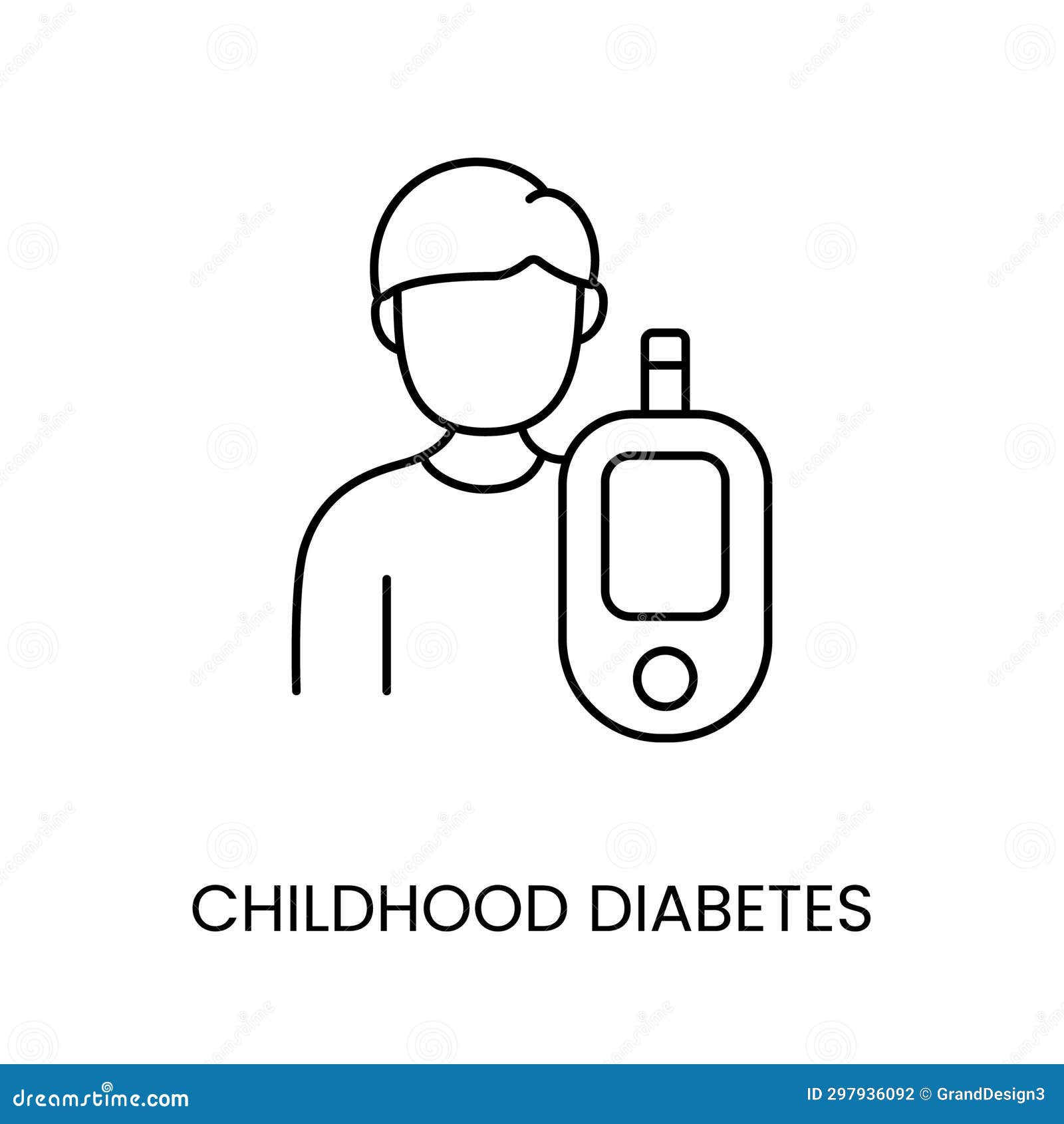 Diabetes Line Icon Set. Included The Icons As Disease, Sugar, Fat, Body ...