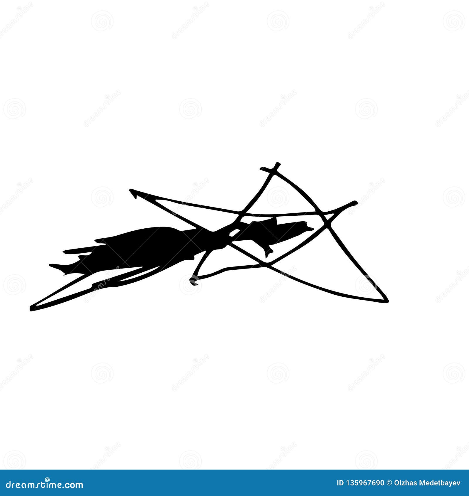 Childish Drawing of Super Nova in Vector. Stock Vector - Illustration ...