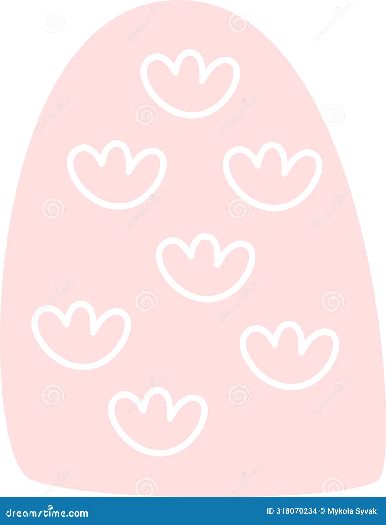 Childish Tree Plant stock vector. Illustration of cute - 318070234