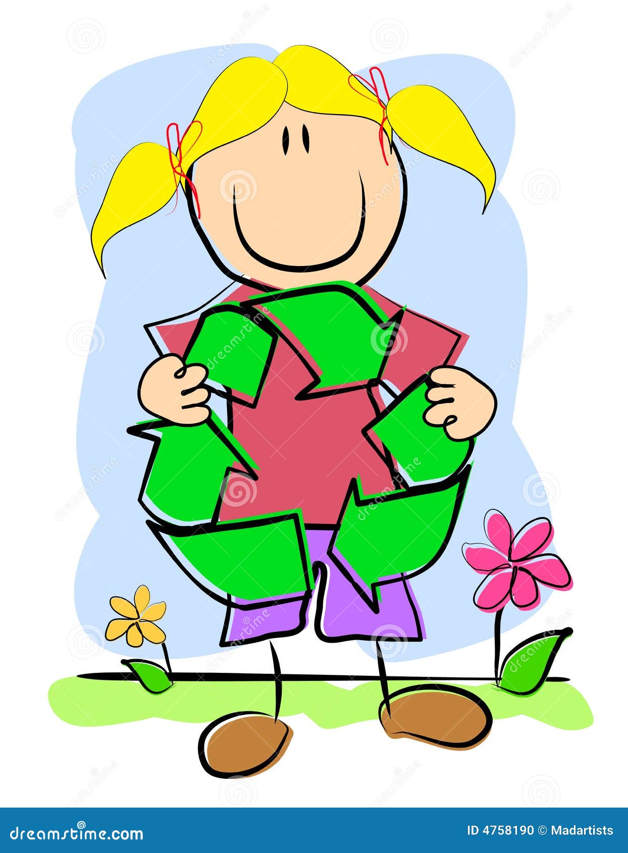 Set Recycle Bin With Recycle Symbol, Stop Ocean Plastic Pollution ...