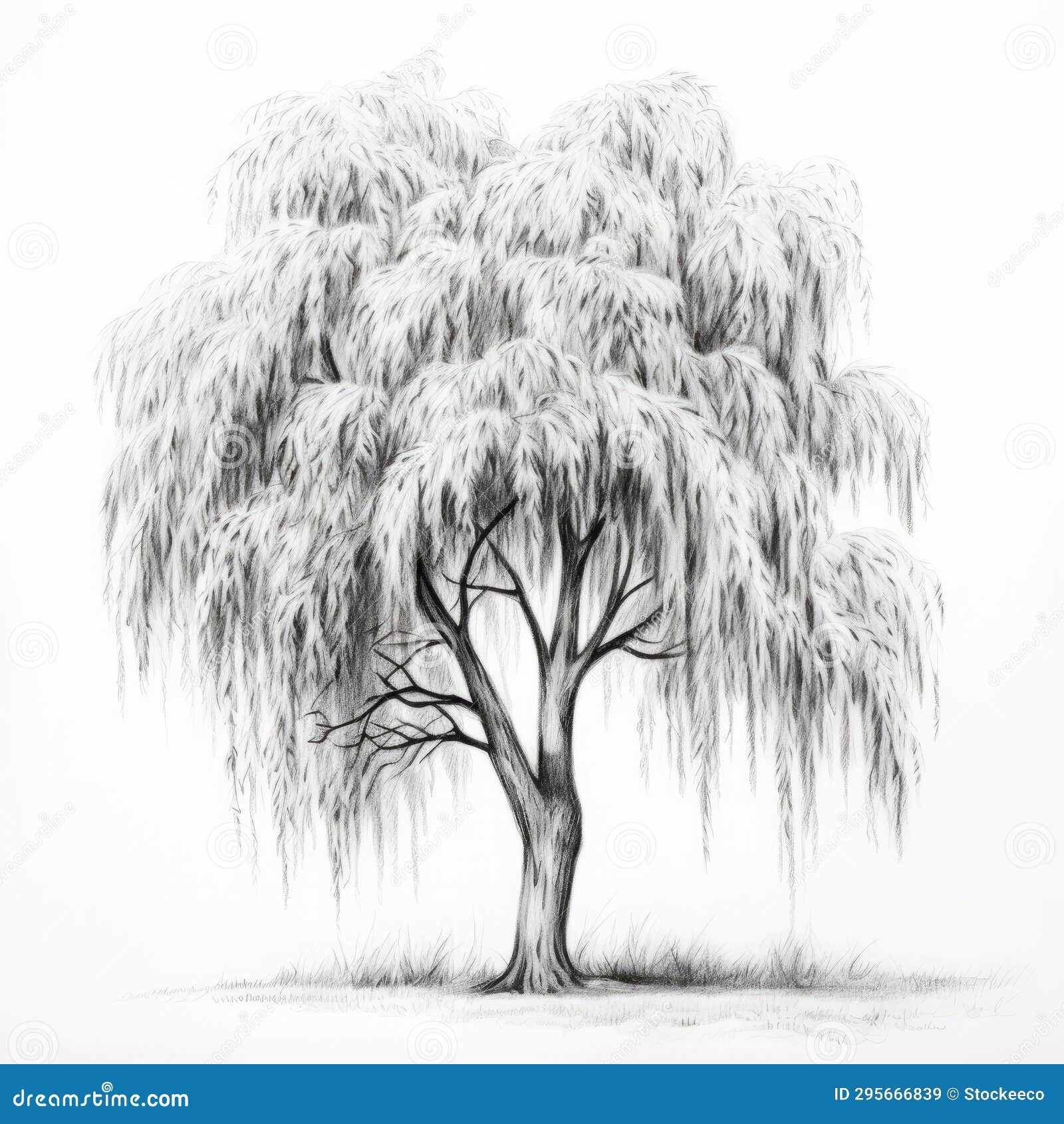 Willow Tree Drawing How To Paint Willow Tree Moon Tracie Kiernan