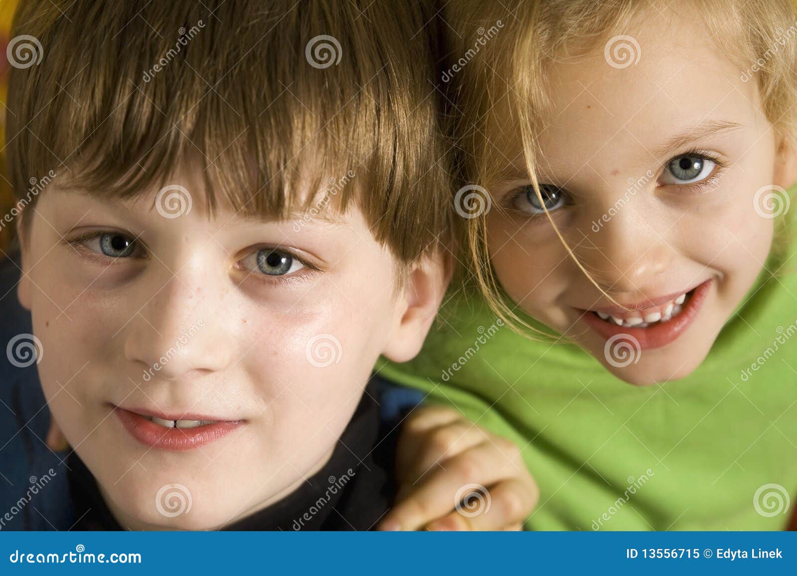 Children stock image. Image of face, loving, friend, cheerful - 13556715