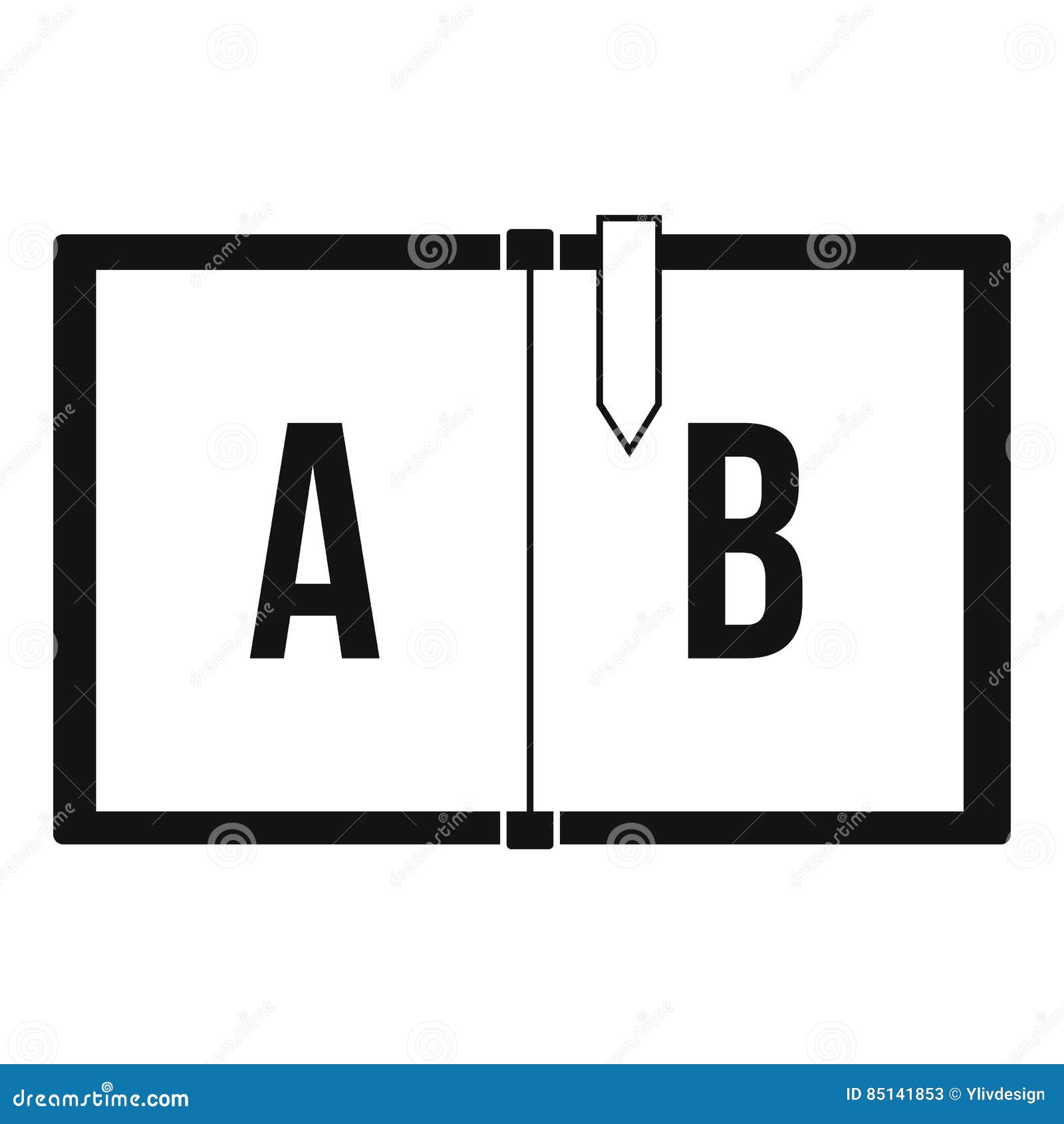 Children Abc Icon, Simple Style Stock Vector - Illustration of ...