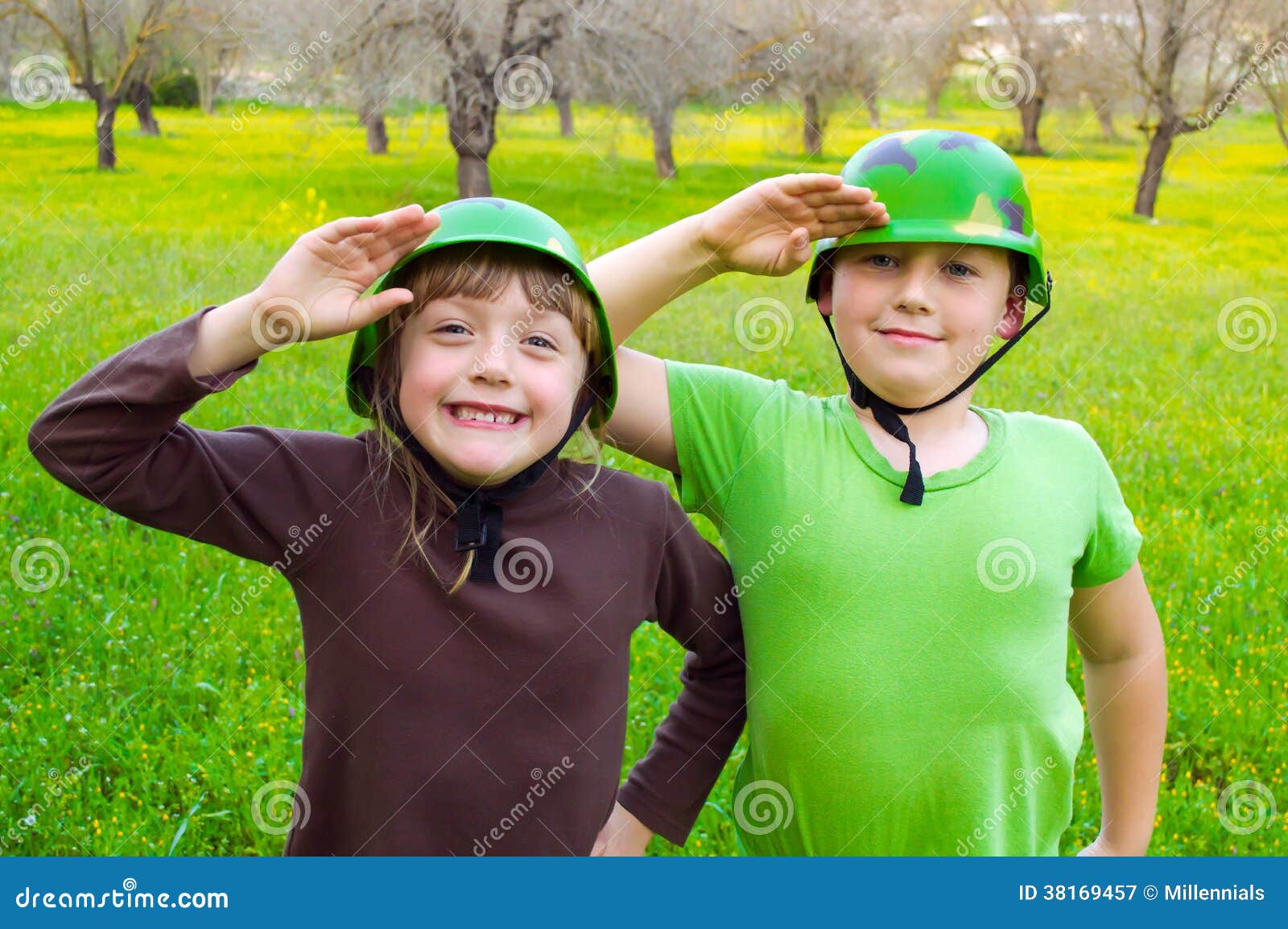 Children army stock image. Image of helmets, arrangement - 38169457