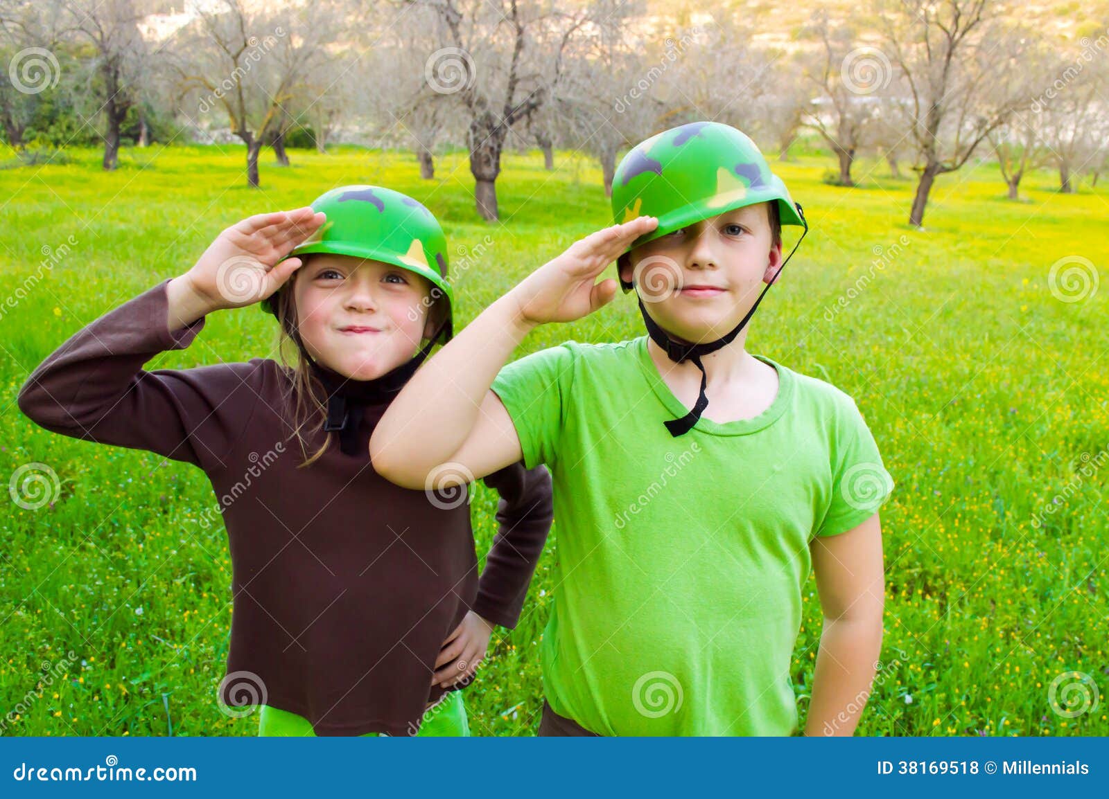 Children army stock photo. Image of conflict, child, helmets - 38169518