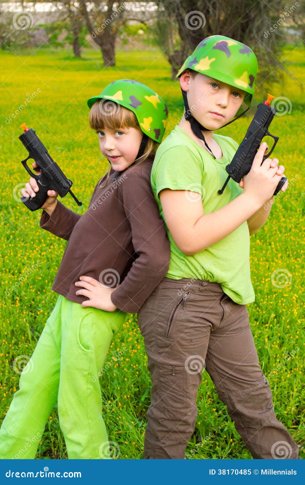 Children army stock image. Image of helmets, child, girl - 38170485