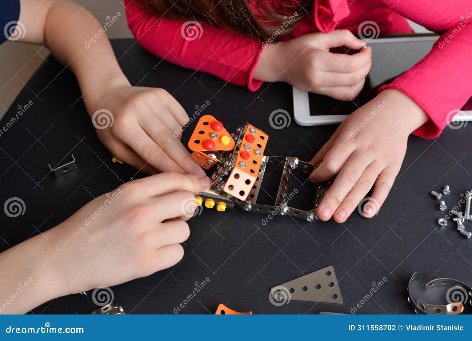 Assemble Robot Body Stock Photo | CartoonDealer.com #66146496