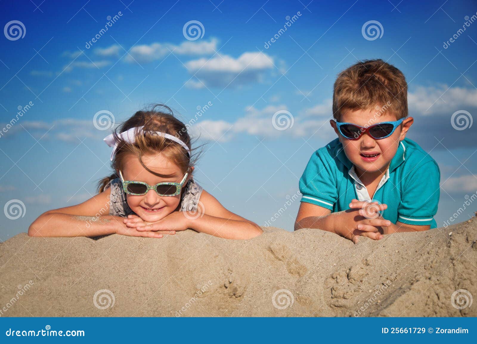 Children on the beach stock image. Image of holiday, people - 25661729