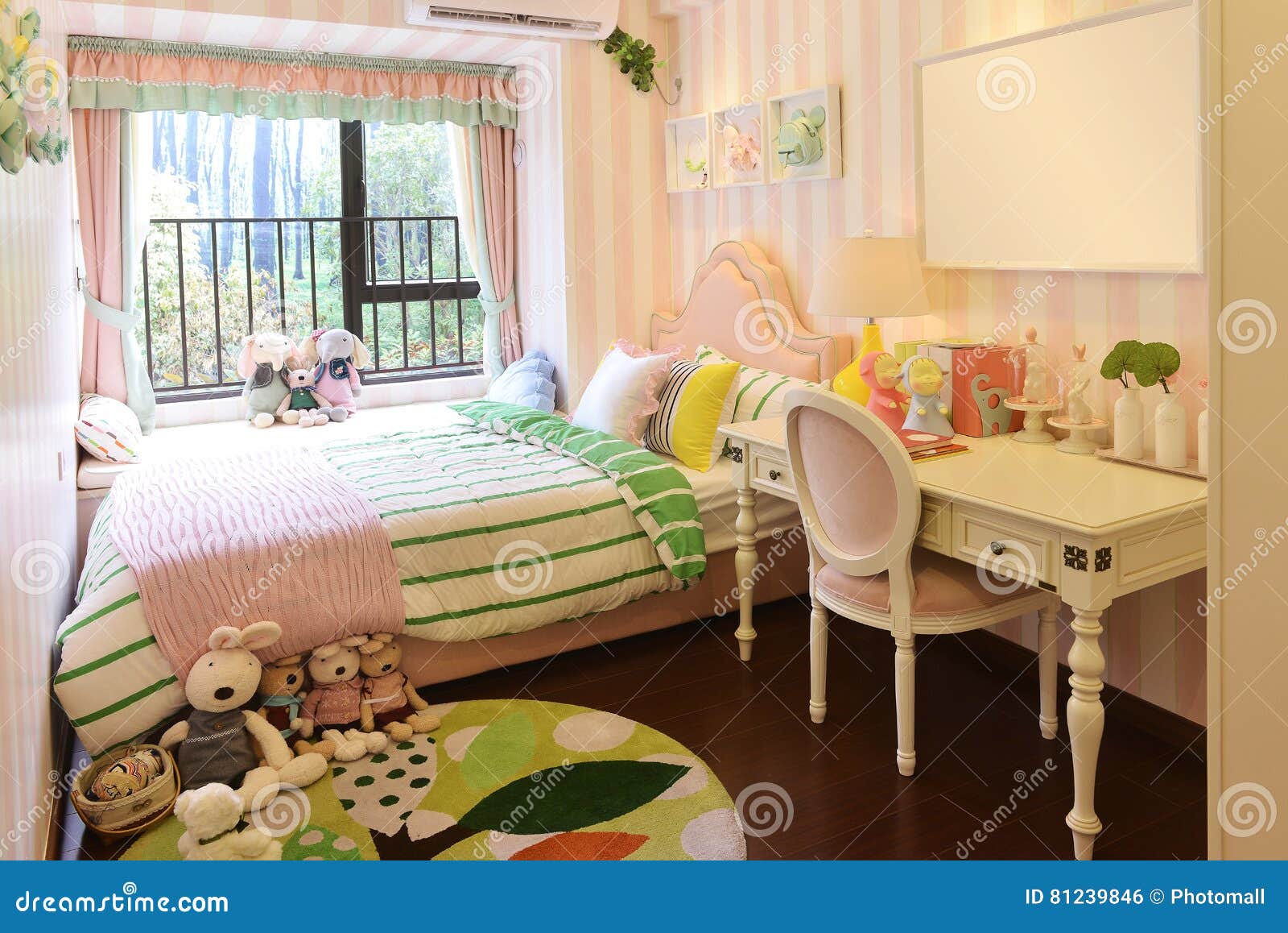 Children bedroom stock photo. Image of child, baby, girl - 81239846