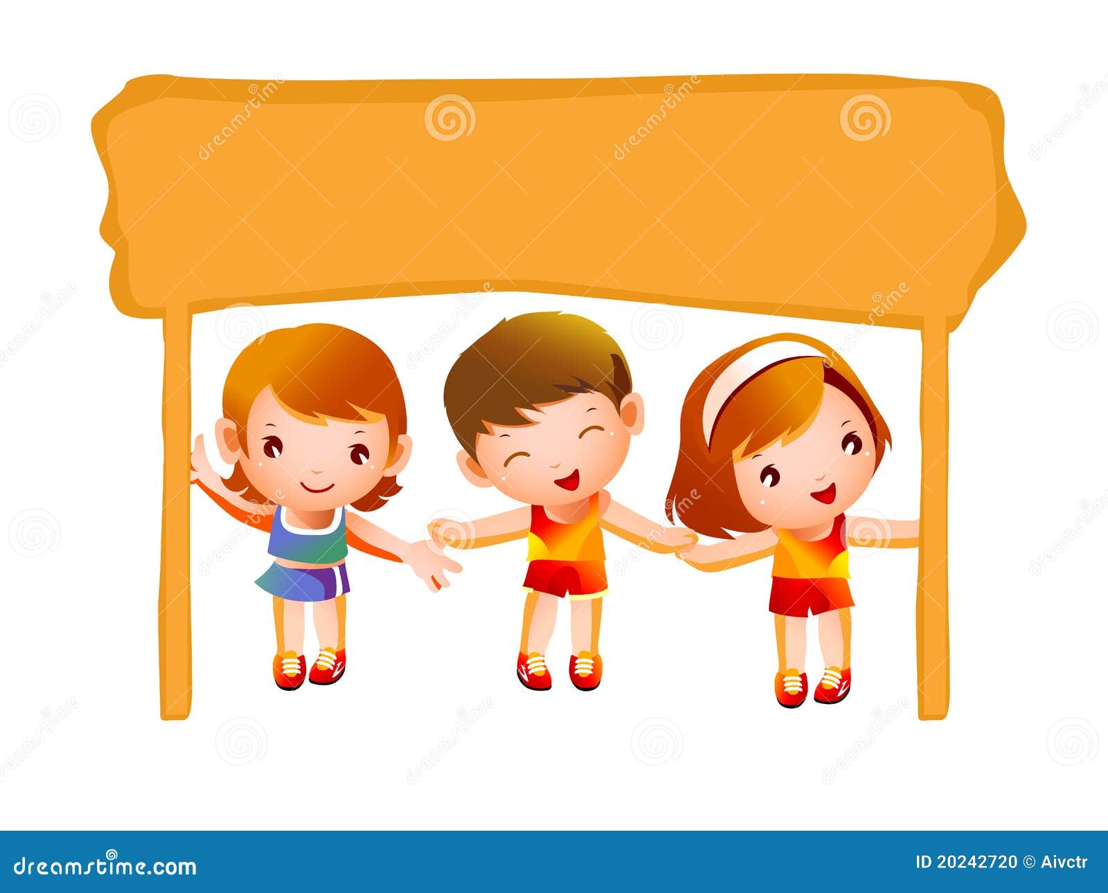 Children and board stock illustration. Illustration of doodle - 20242720