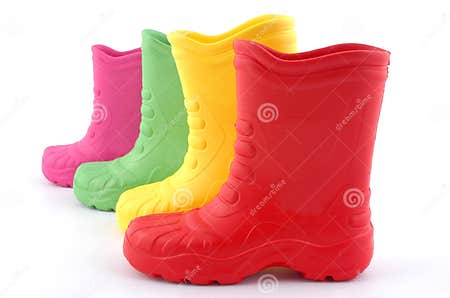 Children boots stock photo. Image of background, colourful - 2163156