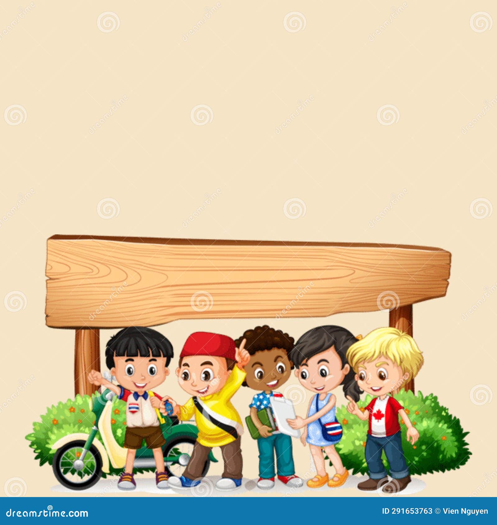 Children Border Frames 12x12 - 20 Stock Illustration - Illustration of ...