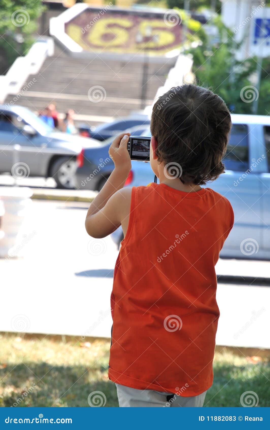 Children can use camera stock image. Image of hair, outdoors - 11882083
