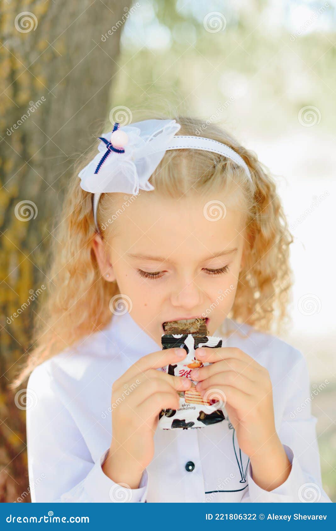 Children with Candy in Their Hands Stock Photo - Image of person, food ...