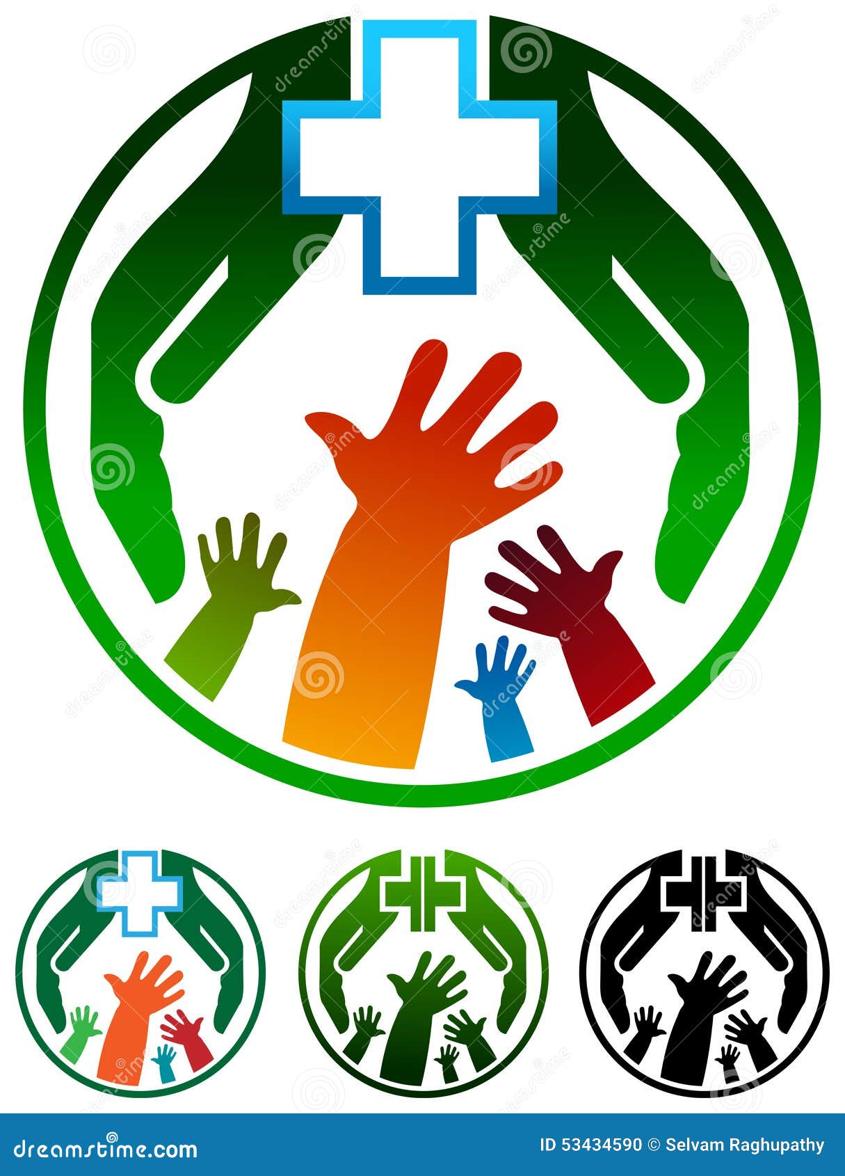 Children care stock vector. Illustration of doctor, clip - 53434590