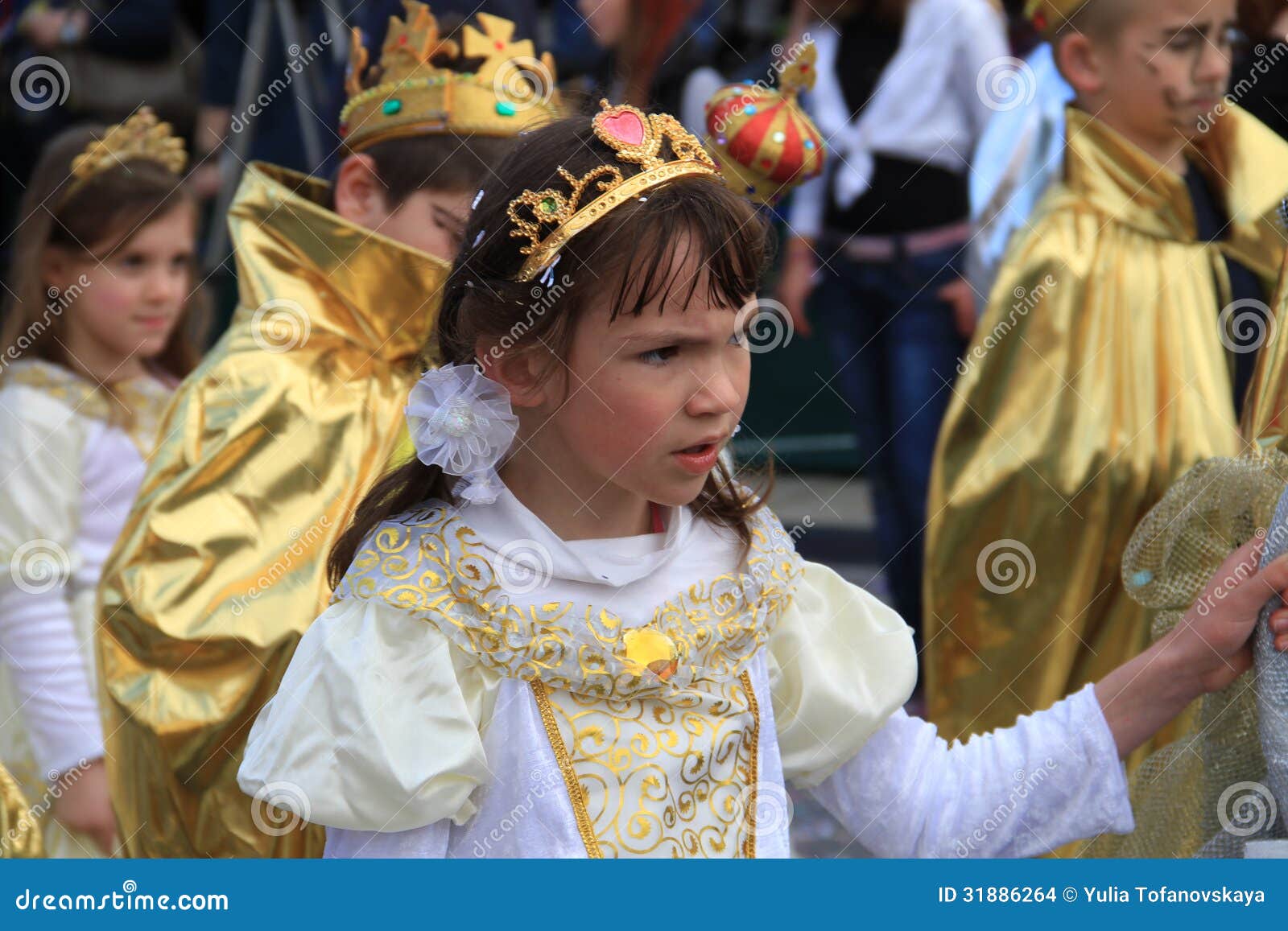 Children. Carnival in Cyprus. Editorial Stock Image - Image of dance ...